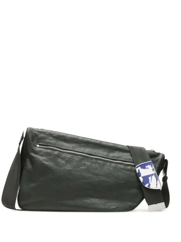 Burberry Leather Messenger Bag
