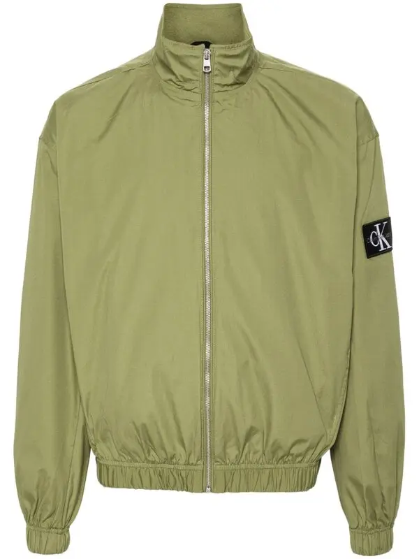 Calvin Klein Logo-patch Bomber Jacket