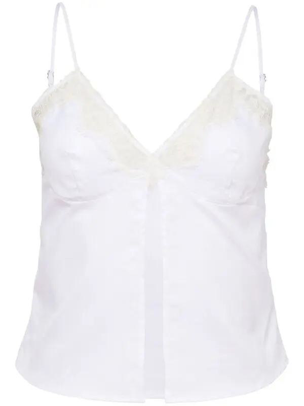Fleur Du Mal Poplin Camisole