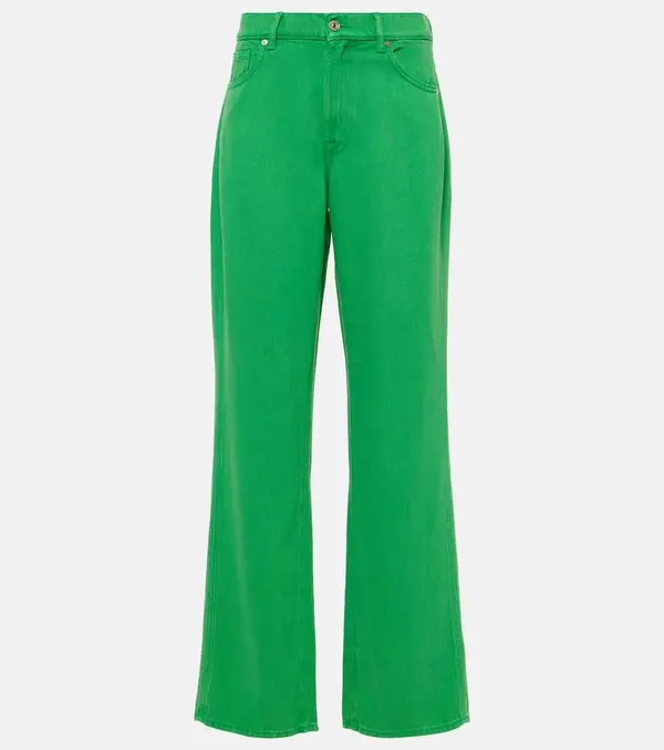 7 For All Mankind Tess High-rise Straight Jeans
