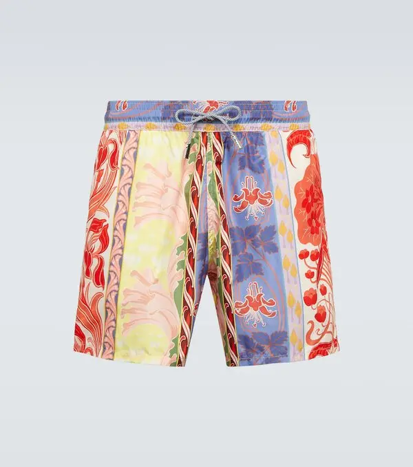 Etro Printed Swim Trunks