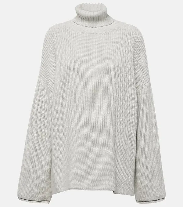 Brunello Cucinelli Cotton Turtleneck Sweater