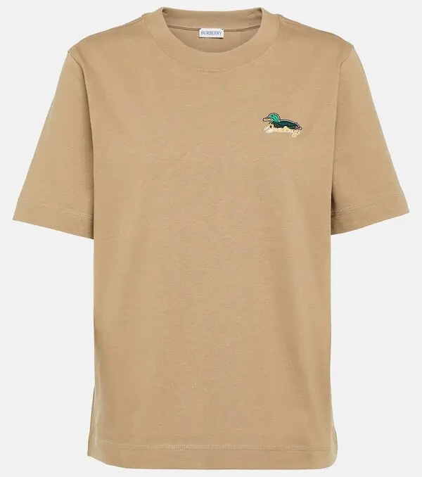 Burberry Logo Cotton T-shirt