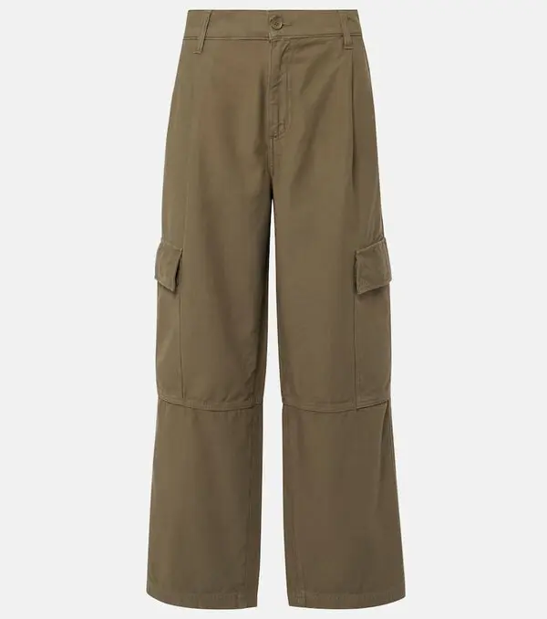 AGOLDE Jericho Cropped Cargo Pants - Green