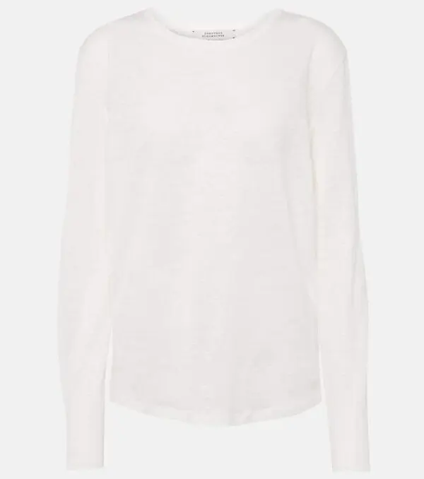 Dorothee Schumacher Natural Ease Hemp Top - White