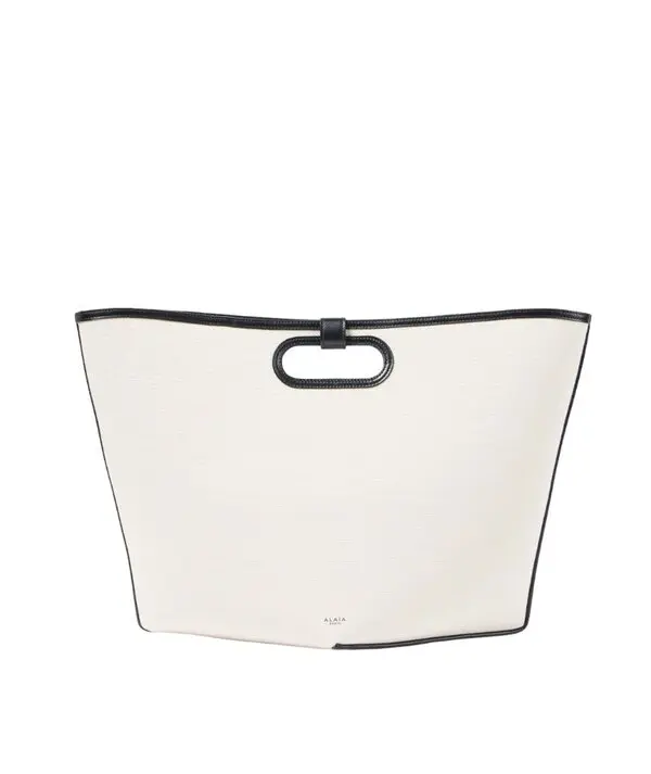 Alaïa Large Folded Tote Bag - White