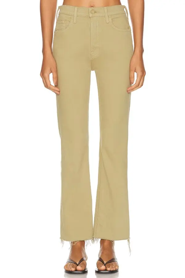 MOTHER The Tripper Flood Fray Jeans