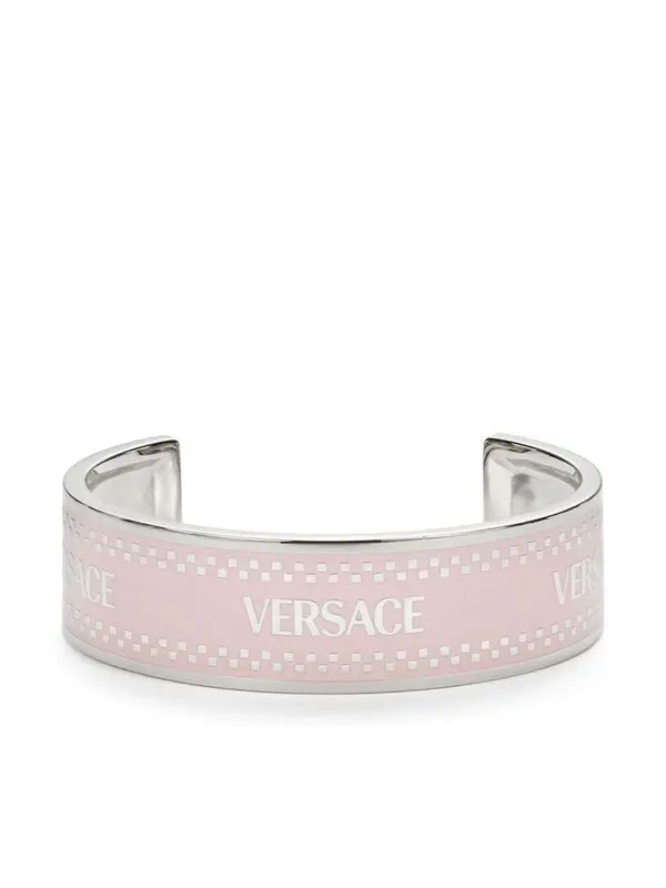 Versace 90s Logo Cuff Bracelet
