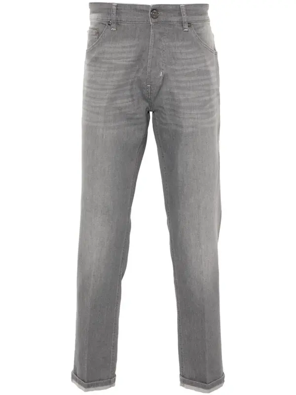 PT TORINO Stonewashed Tapered Jeans