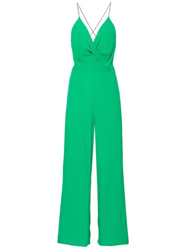 Ba&sh Fifa V-neck Jumpsuit - Green