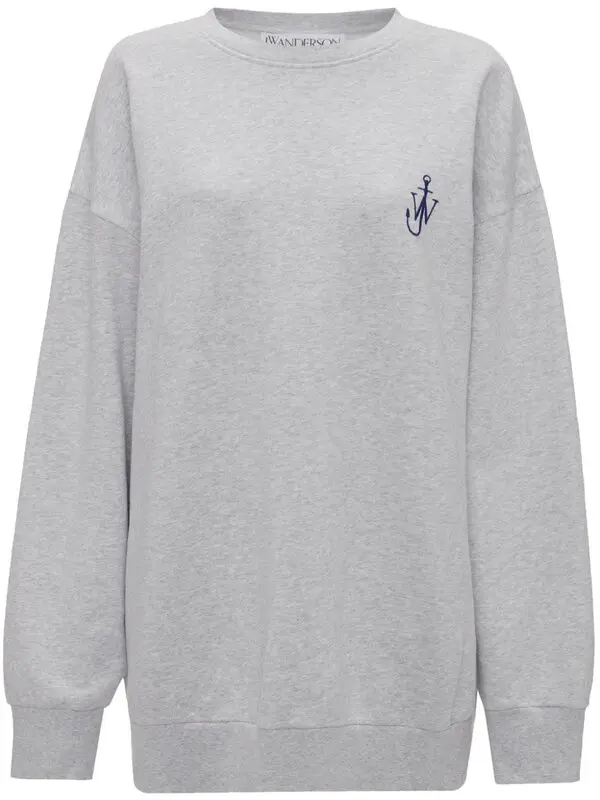 JW Anderson Graphic-print Organic Cotton Sweatshirt