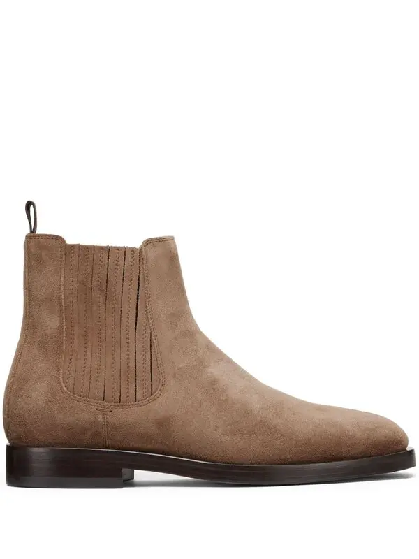 Brunello Cucinelli Suede Chelsea Boots
