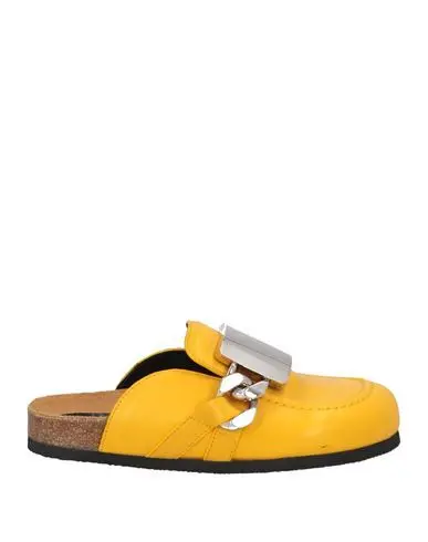 JW Anderson Leather Mules - Yellow