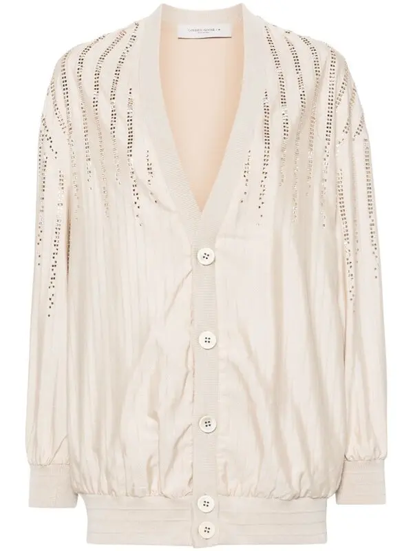 Golden Goose Gisela Pinstripe-jacquard Bomber Jacket
