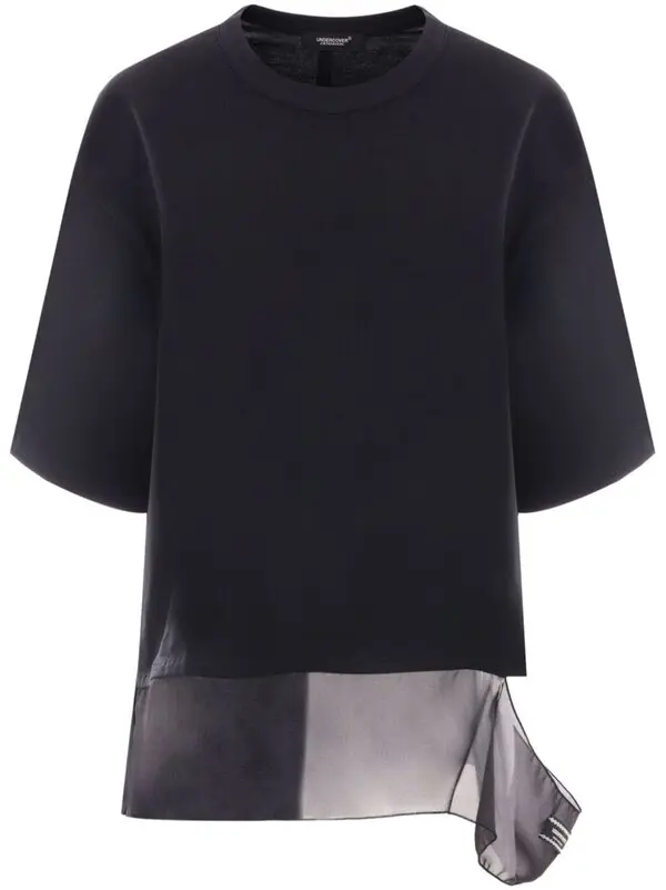 UNDERCOVERISM Sheer-paneling T-shirt