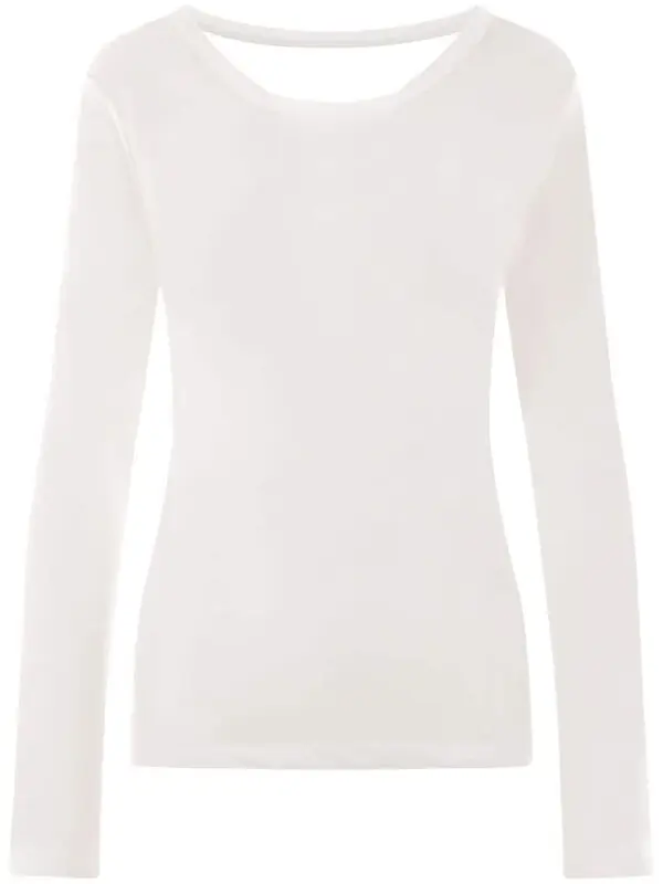 Yohji Yamamoto Cut-out Cotton Top