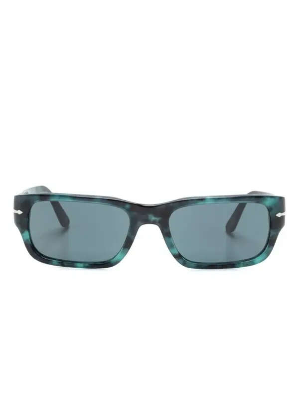 Persol Adrien Rectangle-frame Sunglasses - Blue