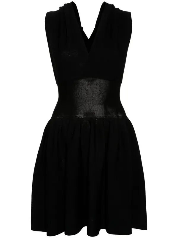 Iceberg Logo-embossed Knitted Dress