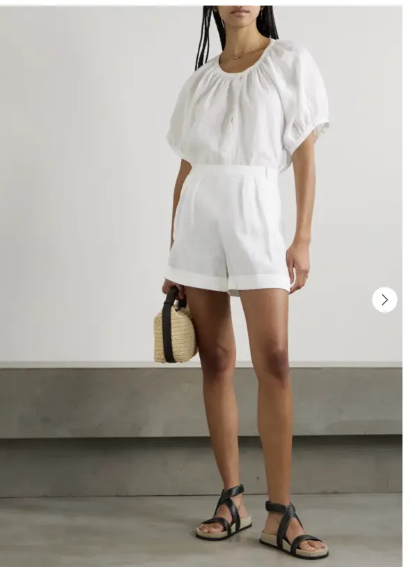 Loro Piana Pawel Linen Shorts