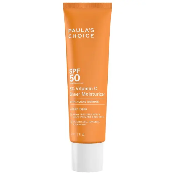 Paula'S Choice 5% Vitamin C Sheer Facial Moisturizer Spf 50
