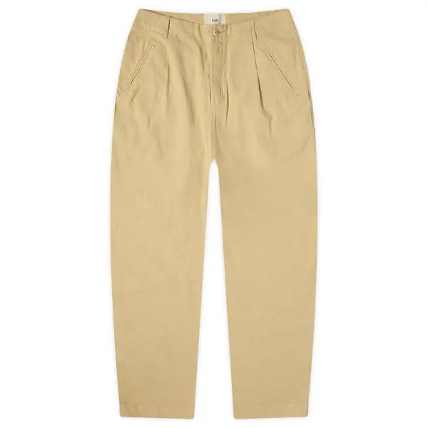 Folk Assembly Pants - Wheat Linen