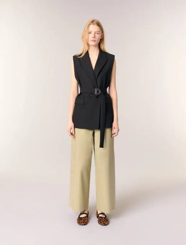 Maje Sleeveless Jacket