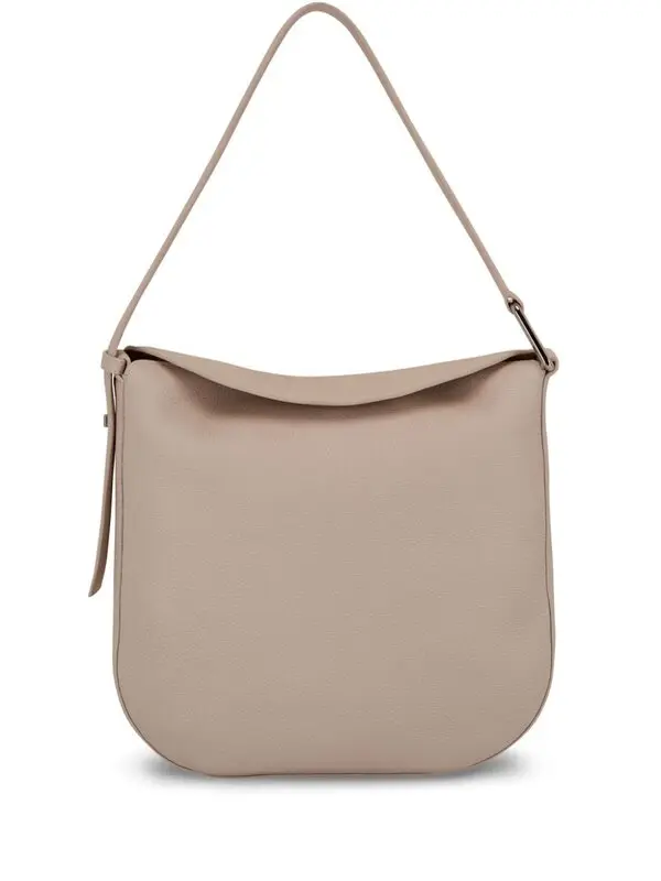 Akris Grained-texture Leather Shoulder Bag
