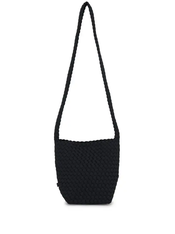 NAGHEDI Laguna Neoprene Crossbody Bag - Black
