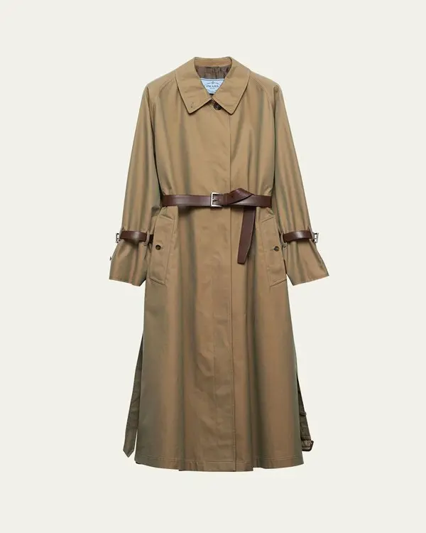 Prada Single-breasted Trench Coat