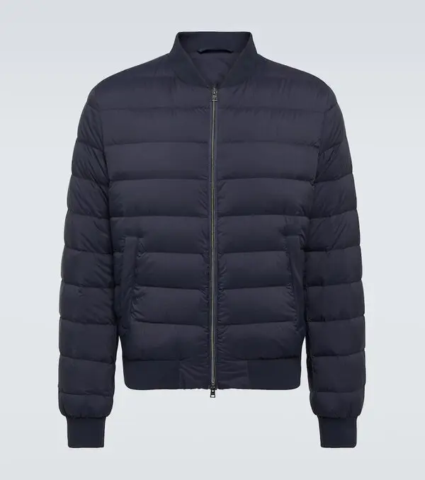 Herno L'aviatore Down Jacket - Blue