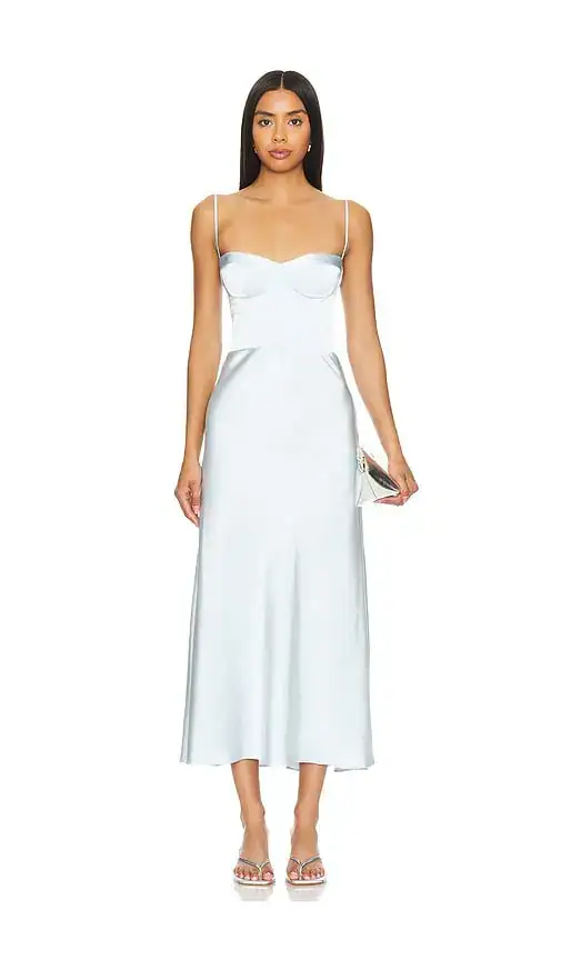 women's blue cocktail dress Mille Garden Dress main image 1