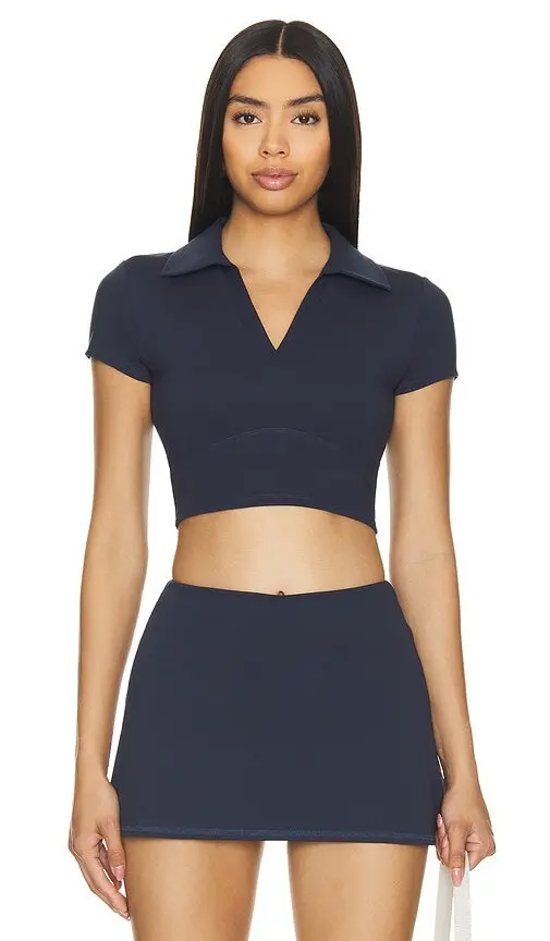 WELLBEING + BEINGWELL Movewell Frankie Polo Top
