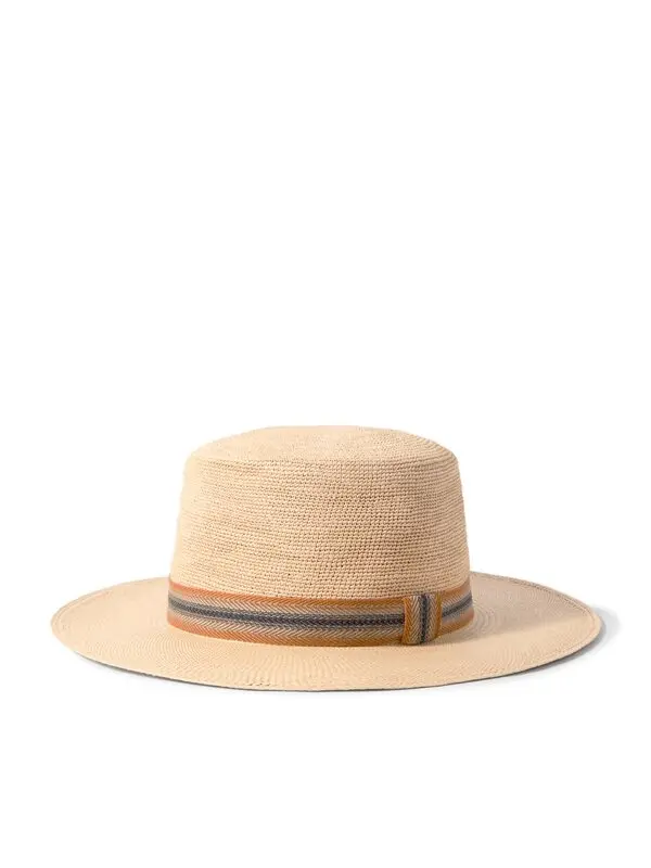 Loro Piana Naoki Straw Hat - Neutrals