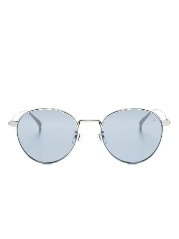Dunhill Round-frame Sunglasses - Silver