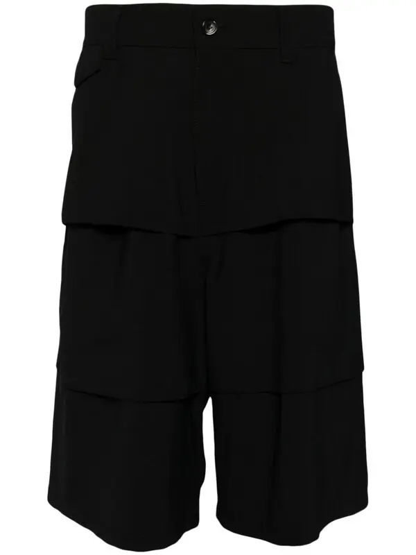 SONGZIO Pleated Cargo Shorts