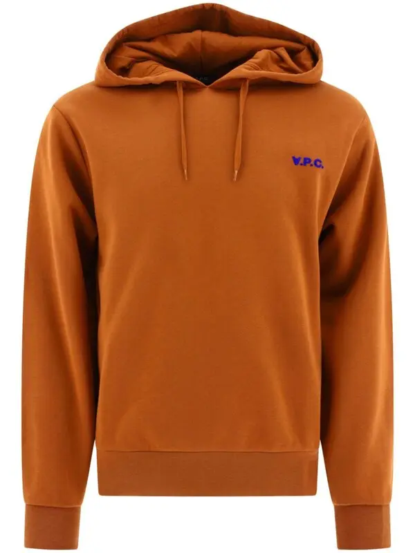 A.p.c. Vpc-print Cotton Hoodie