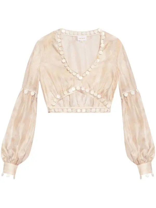 IXIAH Aurora Crop Top - Neutrals