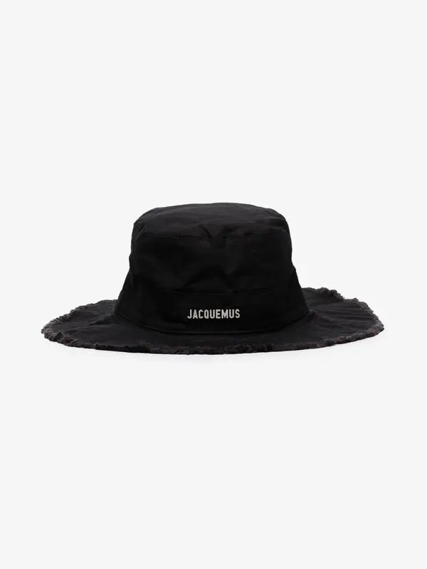 Jacquemus Le Bob Artichaut Bucket Hat - Black