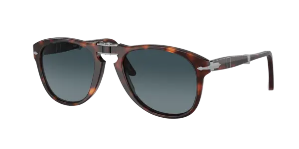 Persol 714 Original Sunglasses - Polarized Light Blue Gradient