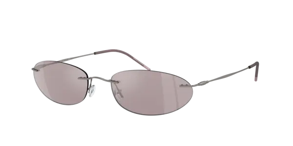 Giorgio Armani Sunglasses - Violet Mirror Flash Silver