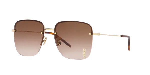 Saint Laurent Sl 312 M Sunglasses - Gold
