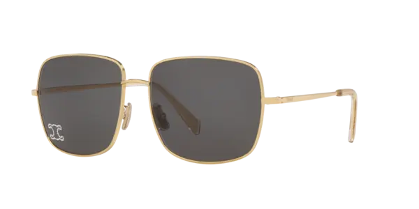 Celine Rhinestone Triomphe Sunglasses - Grey