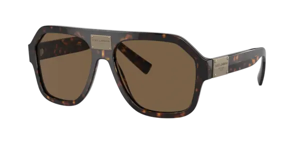 Dolce & Gabbana Havana Sunglasses - Dark Brown