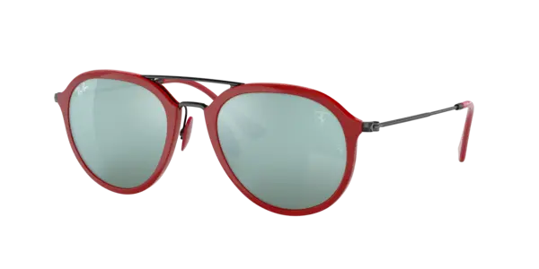 Ray-ban Scuderia Ferrari Collection Sunglasses - Silver Flash