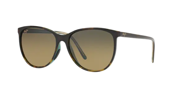 Maui Jim Tortoise Brown Frame Sunglasses - Hclu+00ad Bronze Gradient Polarized
