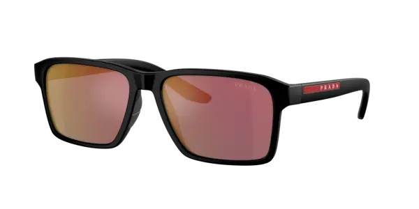 Prada Ps 05ys Sunglasses - Dark Grey Mirror Red Tuning