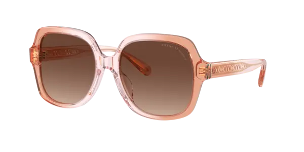 Coach Hc8395u Sunglasses - Brown Gradient Polarized