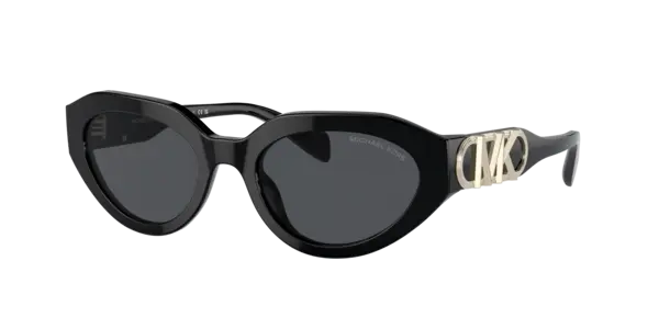 Michael Kors Empire Oval Sunglasses - Grey Solid