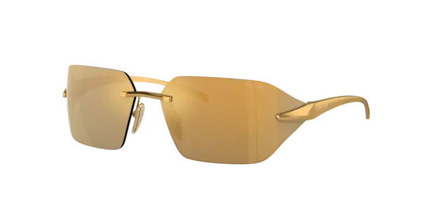Prada Sunglasses - Brown Mirror Multilayer Gold