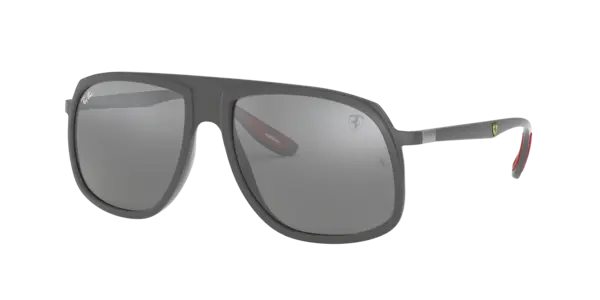 Ray-ban Scuderia Ferrari Collection Sunglasses - Grey Mirror Silver